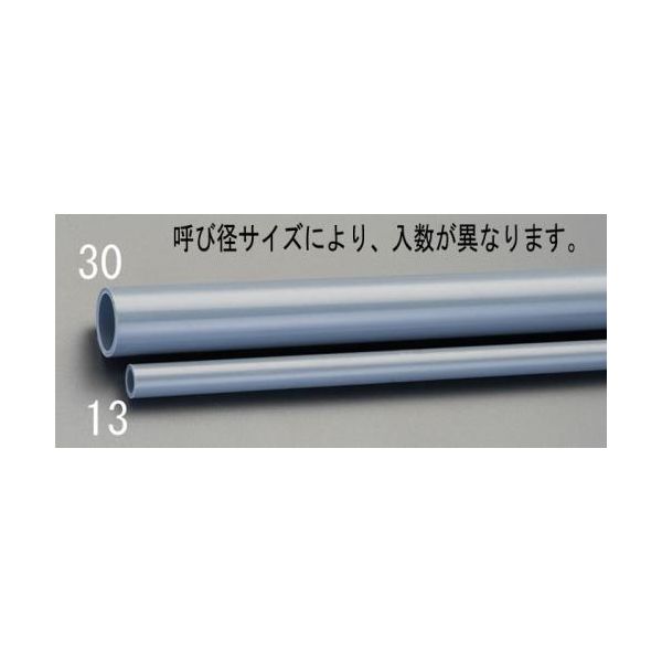 エスコメーカーお問い合わせ：06-6532-6226●材質…硬質塩化ビニル●全長…2m●最高使用圧力(静水圧)…0.75MPa●呼び径…50●基準外径…60mm●基準厚み…4.5mm●入数…1本