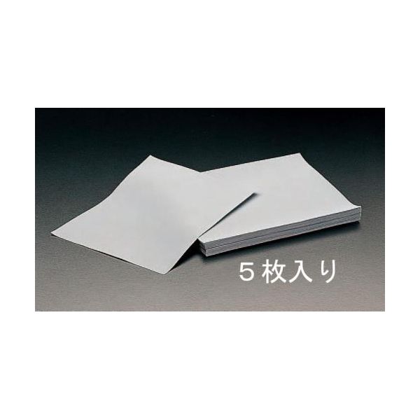 エスコメーカーお問い合わせ：06-6532-6226●サイズ…230×280mm●粒度…＃2400●乾湿両用●入数…5枚●総重量…約148g●構造的には研磨布紙と同じですが、基材処理・砂付接着剤に特に柔らかいクッション性の材料を使用している...