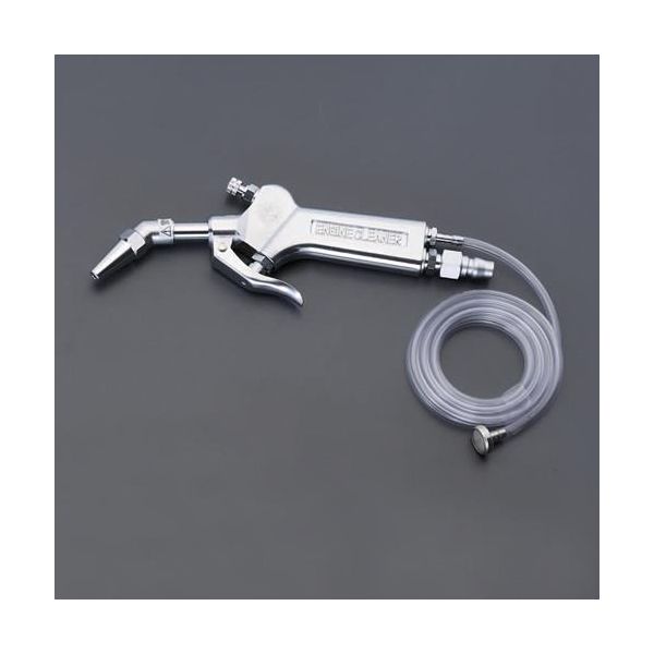 エスコメーカーお問い合わせ：06-6532-6226●穴径…3mm●エアー量…80L/min●使用圧力…0.7MPa●本体材質…アルミダイカスト●洗浄油ホース1.5m付●洗剤量調整バルブ付●プラグ付●使用コンプレッサー…0.75kw●ノズル...