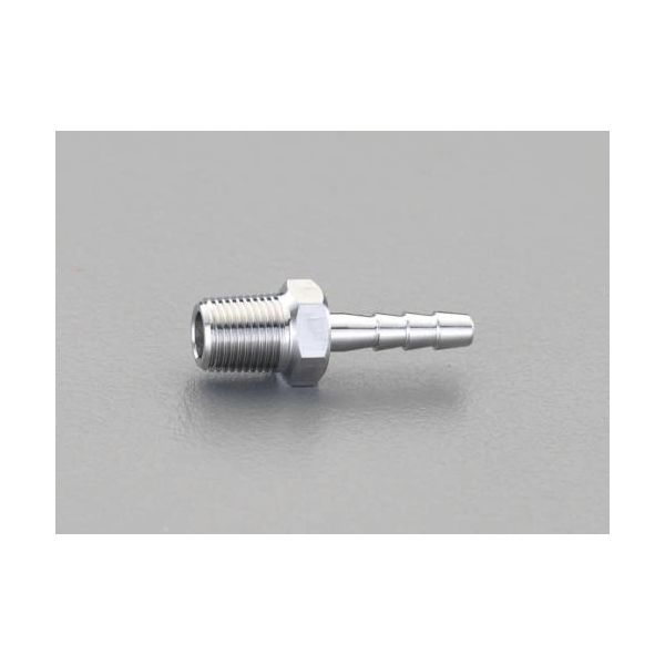 エスコメーカーお問い合わせ：06-6532-6226●材質…SUS304●使用温度…-50〜150℃●ねじサイズ…R（PT）1/2”●タケノコ径…14mm●適合ホース内径※…13mm●※適合ホース内径はホース材質により多少誤差が生じます。●...