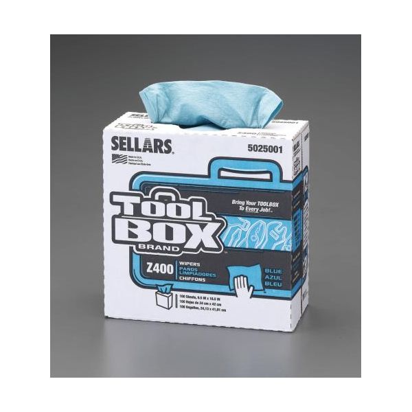 ●入数…1個●ワイパーサイズ…216×420mm●1箱100枚入●工業用厚手ワイパー●柔らかく布のような感触●40％再生繊維使用●汚れ、グリス、油、水溶性液体が取れます。●水に強い中厚タイプ。繰り返し使用できます。●取り出しやすいポップアップ式