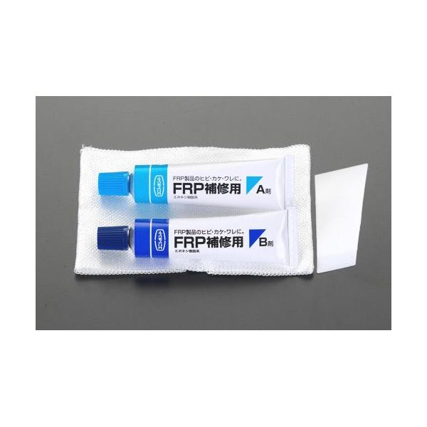 ●商品名…FRP補修用●FRP製品のカケ・割れ補修に●カラー…アイボリーホワイト●内容量…100gセット●2液混合タイプ●使用温度範囲…10〜35℃　