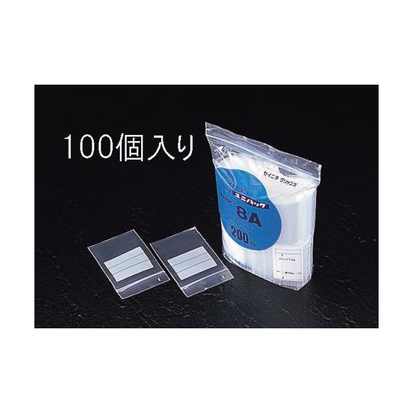 ●商品名…ユニパック●厚み…0.08mm●材質…ポリエチレン●ラベルにボールペンで文字が書けます。●ボールペンやマジックで書き込みのできるスペースを設け、管理に大変優れています。●入数は100枚入りです。●チャック下サイズ(mm)…240×...