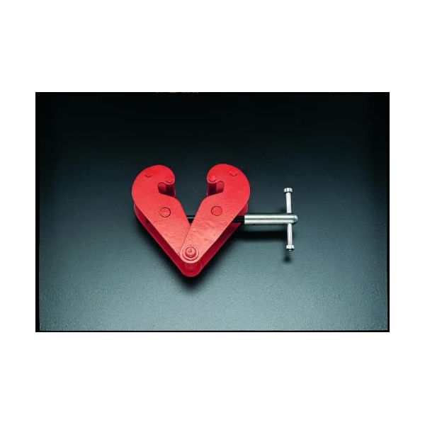 エスコメーカーお問い合わせ：06-6532-6226●スチール製●使用荷重…1t●ビーム幅…75〜230mm●重量…4kg