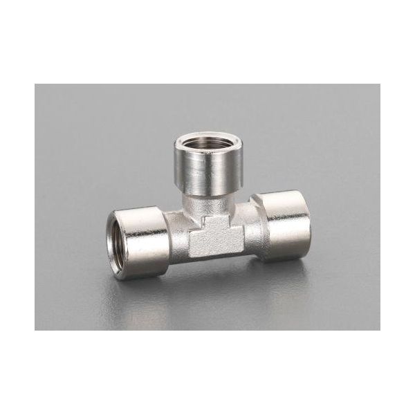●材質…真鍮（ニッケルメッキ）●最高使用圧力…0.8MPa●ねじ径…G（PF）1/8”●六角対辺…11mm●サイズ（mm）…b：42、h：21●ねじ有効長…8mm●重量…約31g