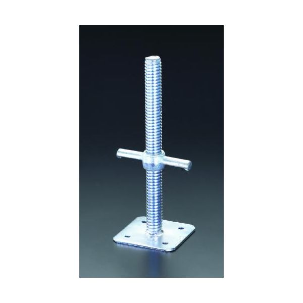 ●高さ…380mm●ねじ径…34mm●重量…3.3kg●スチール製●ベースサイズ…　140×140mm　