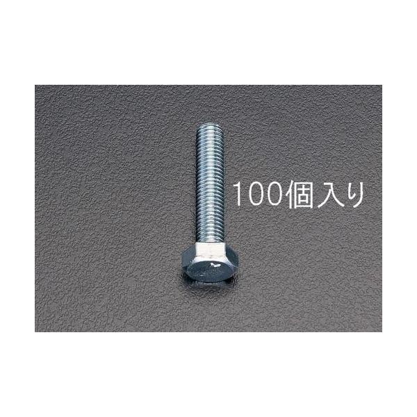 ●材質…鉄●仕上…ユニクロメッキ●並目ねじ●全ねじ●サイズ…M10×50●ピッチ…1.5●入数…100個●頭対辺…17mm　