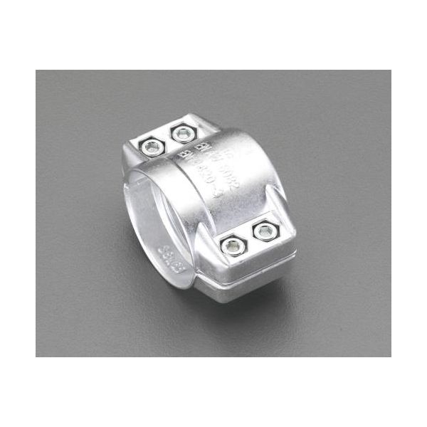 ●材質…アルミニウム鍛造●耐圧…2.5MPa（25kgf/cm2）●適合ホース内径…38mm●適合ホース外径…50〜53mm●サイズ（W×H）…83×50mm●重量…約167g●付属品…六角スクリュー、ナット●EA462EA-15・EB-1...