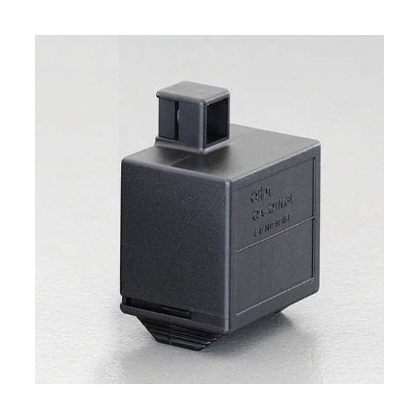 エスコメーカーお問い合わせ：06-6532-6226●全長…36×47.5×26.4mm●極数…6極●定格電圧…AC/DC600V●端子ねじ数…3個●適合圧着端子…1.25-4、2-4（丸形端子）●本体質量…約30g●適合電線…最大φ5×2...