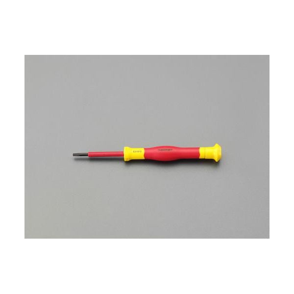 エスコメーカーお問い合わせ：06-6532-6226●1000V絶縁●先端…T15●全長…145mm●軸長…50mm●軸径…4.0mm●材質…金属部:クロムバナジウム鋼●グリップはEN60900規格に準じて製造されています。