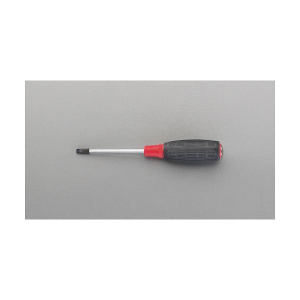 エスコメーカーお問い合わせ：06-6532-6226●刃幅×刃厚…6.3×1.1mm●軸径…1/4”●軸長…150mm●ハンドルは滑りにくく、力の入るスリット形状●マグネット付き●グリップエンドは握りやすい六角形状●六角軸形状●生産国…日本