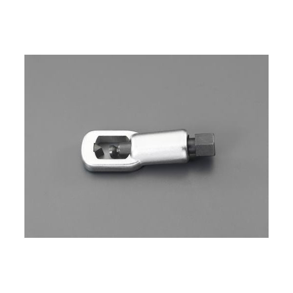 エスコメーカーお問い合わせ：06-6532-6226●ナット対辺…12.7〜19mm●全長…105mm●使いやすい角度付のボディ●スチールナット用●メッキ仕上げ