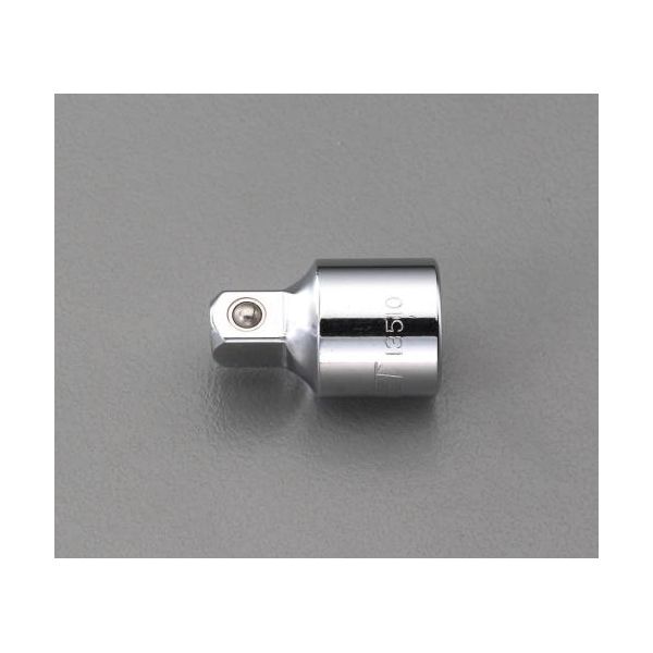 エスコメーカーお問い合わせ：06-6532-6226●凹差込角…1/2”●凸差込角…3/8”●全長…36mm●差込角の異なるソケットとハンドル等を接続する為のアダプターです。●1/2”のラチェットハンドル等で3/8”のソケットを使用する際に。