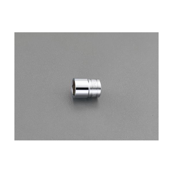 エスコメーカーお問い合わせ：06-6532-6226●差込角…1/2”●六角●サイズ…S：10mm、D1：14.5mm、D2：22mm、H：5.5mm、L：28.5mm、l：12.5mm●重量…38g