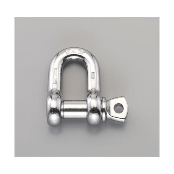 エスコメーカーお問い合わせ：06-6532-6226●材質…ステンレス(SUS316)●サイズ…D_1：11.1mm、D_2：12.7mm、B：19.1mm、L：36.3mm●使用荷重…900kg●ステンレス製で錆びにくく、船舶や産業用機械...