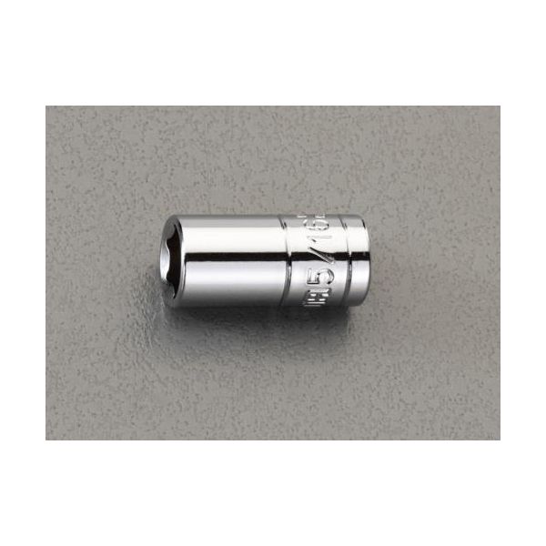 エスコメーカーお問い合わせ：06-6532-6226●差込角…1/4”●対辺…7/32”●外径…8.5mm●全長…24.5mm●6ポイント●材質…クロムバナジウム鋼