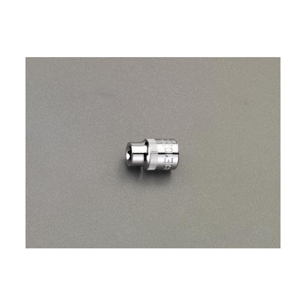 エスコメーカーお問い合わせ：06-6532-6226●差込角…3/8”●サイズ…E5●外径…8.0mm●全長…26.0mm●材質…クロムバナジウム鋼
