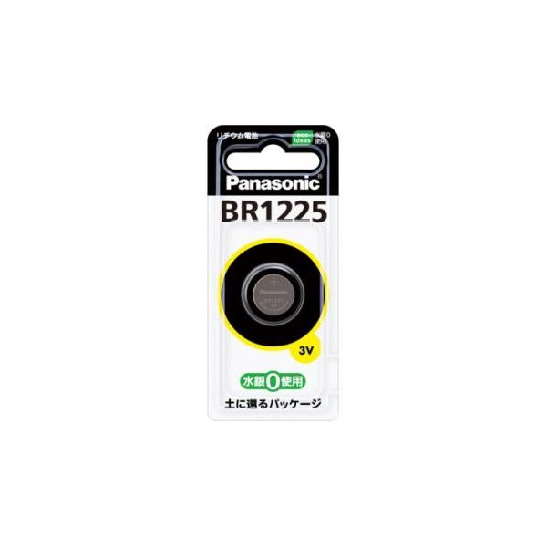 エスコメーカーお問い合わせ：06-6532-6226●電卓・電子手帳などに●規格…BR1225●直径×高さ…12.5×2.5mm●重量…約0.8g●入数…1個