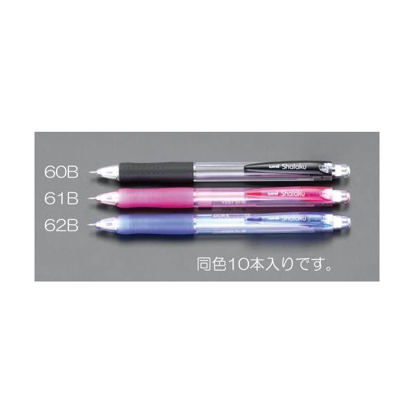 エスコメーカーお問い合わせ：06-6532-6226●商品名…ベリーシャ楽●芯径…0.5mm●全長…140mm●重量…8.7g(1本あたり)●ボディーカラー…ピンク●入数は10本入りです。