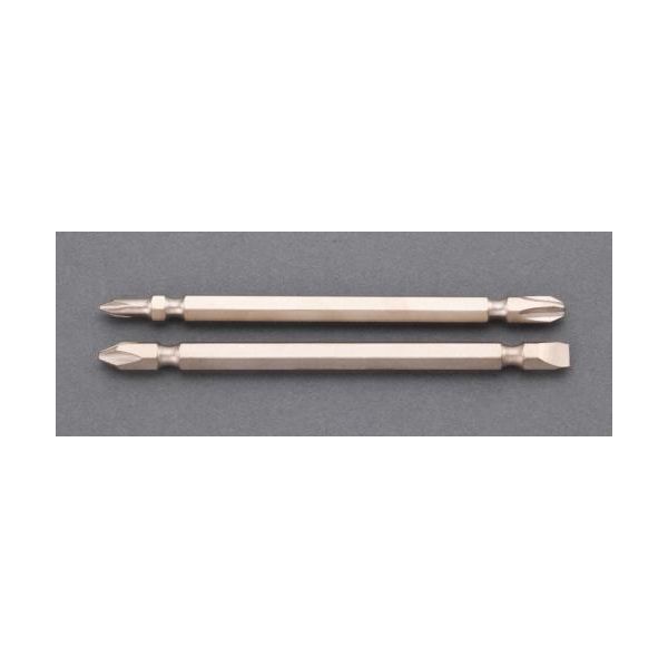 ●六角シャンク…1/4”●全長…110mm●サイズ…(＋)#1×#3(＋)#2×(−)6mm●入数…2本●入数…2本●先端にマグネットがついている為、ネジが落ちにくい。●マグネット付