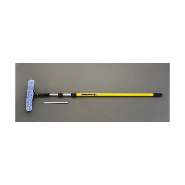 エスコメーカーお問い合わせ：06-6532-6226●到達距離…5390mm●到達距離…5390mm●セット内容…　ウィンドウモップ×1個、ワイパー×1個、　伸縮型ファイバーグラスハンドル　　(EA928BD-360)×1個●ウィンドウモッ...