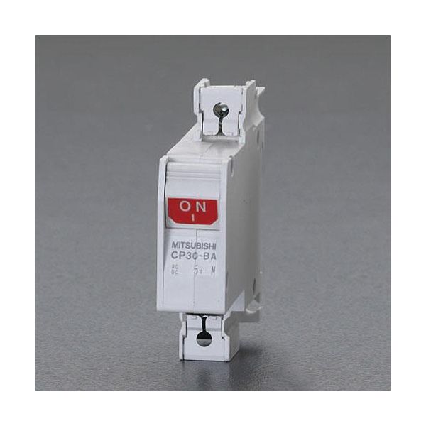 エスコメーカーお問い合わせ：06-6532-6226●フレーム30用●定格仕様電圧…AC250V、DC65V●定格絶縁電圧…250V●定格遮断容量…2.5kA●サイズ…19.5×65×56(H)mm●極数…1極●逆接続可能●定格電流…10A...
