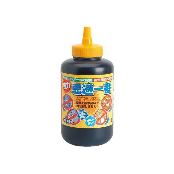 エスコメーカーお問い合わせ：06-6532-6226●容量…1L（約200m施工できます。）●効果…約2ヶ月（使用状況によって異なります。）●成分…木タール、木酢液、ニンニク、その他天然素材●用途…モグラ・ネズミ・ヘビ（マムシ）・イノシシ・...