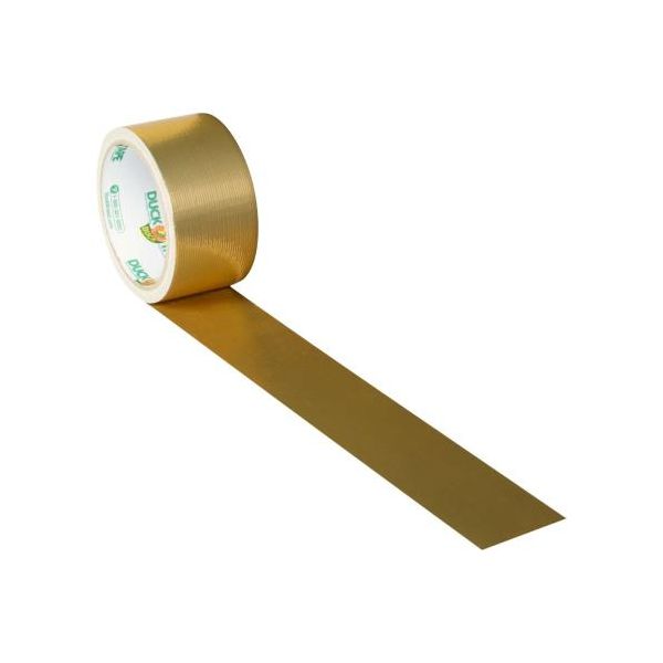 ●幅…48mm●長さ…9.1m●厚さ…0.23mm●材質…基材：ポリエチレン、粘着剤：ゴム系●内芯径…76mm（3”）●カラー…ゴールド●耐熱温度…93℃●耐熱温度…93℃●手で簡単に切れます。●木材、ビニール、プラスチック、革、金属、ラミ...
