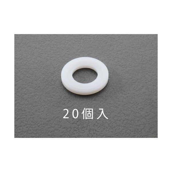 ●材質…ナイロン66●サイズ…M4●内径×外径×厚み…4.3×8.0×0.5mm●入数…20個