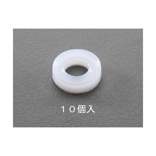 エスコメーカーお問い合わせ：06-6532-6226●材質…ナイロン6●サイズ…M20●内径(d)×外径(D)×厚み(H)…20.3×36.0×6.8mm●入数…10個