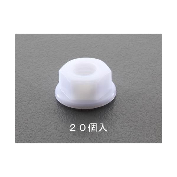 ●並目ねじ●材質…ナイロン66●ねじサイズ(d)…M5×0.8mm●サイズ…D：11.0mm、H：5.1mm、s：8.0mm●ピッチ…0.8●入数…20個