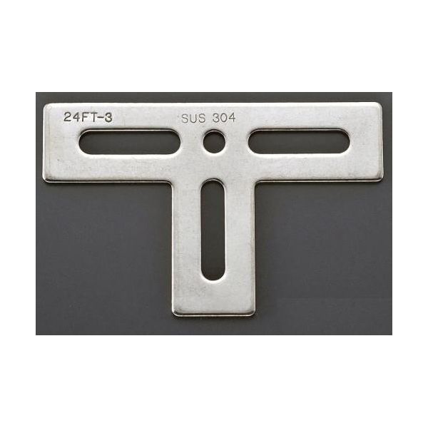 エスコメーカーお問い合わせ：06-6532-6226●材質…ステンレス(SUS304)●厚み…3mm●長さ×長さ…130×93mm●幅…43mm●穴数…1●長穴数…3●穴径…8.5mm●長穴サイズ…8.5×35mm●重量…約175g（1個あ...