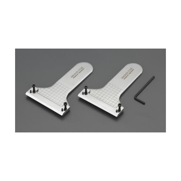 エスコメーカーお問い合わせ：06-6532-6226●材質…ステンレス●全長…117mm●曲げ能力…(アルミ板A5052)：厚み1.5mm以下、幅30mm以下(純アルミ板A1000系)：厚み1.5mm以下、幅50mm以下(銅板・真鍮板)：厚...