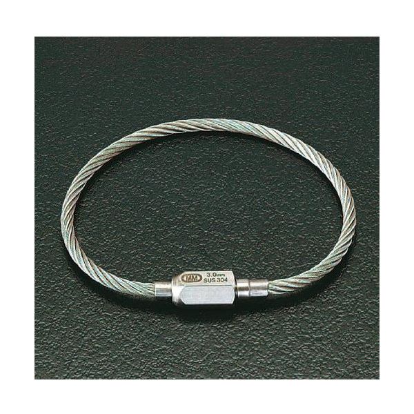 エスコメーカーお問い合わせ：06-6532-6226●材質…SUS304●全長…385mm●線径…φ3mm●使用荷重…0.78kN