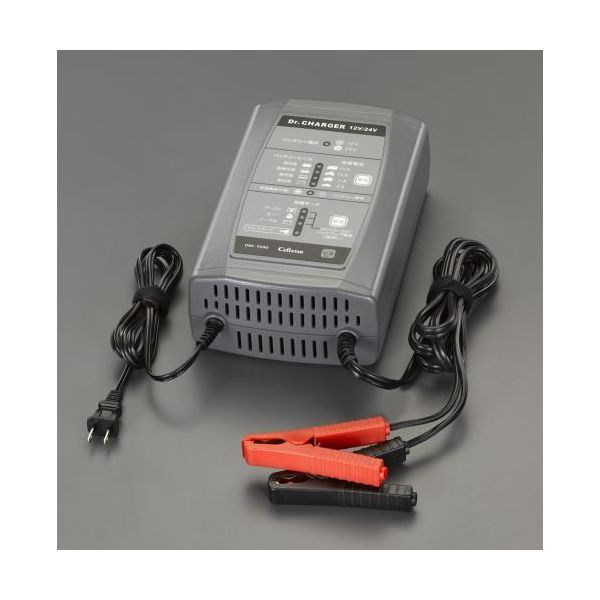 エスコメーカーお問い合わせ：06-6532-6226●開放/密閉型●入力電圧…AC100V（50/60Hz）●定格電流…10A●出力電圧…ノーマルモード：DC14.7V/29.4Vスノーモード：15.5V/31.0V　　　　　　　　ブースト...