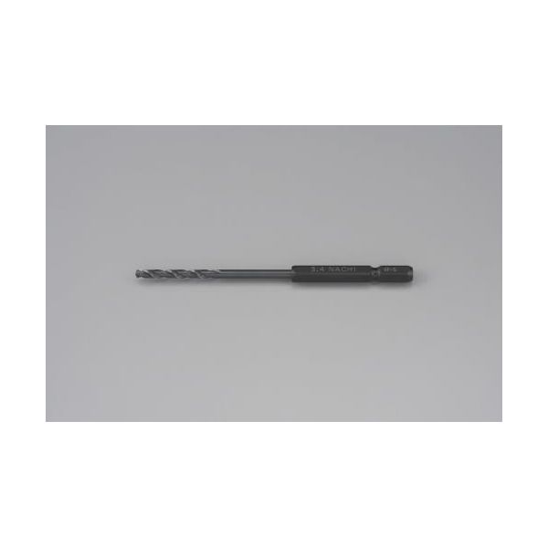 エスコメーカーお問い合わせ：06-6532-6226●六角シャンク…6.35mm●材質…Co-HSS(コバルトハイス)●シンニング付●用途…ステンレス、鉄、鋼、木材、プラスチック●刃先径…3.5mm●全長…103mm●刃長…31mm