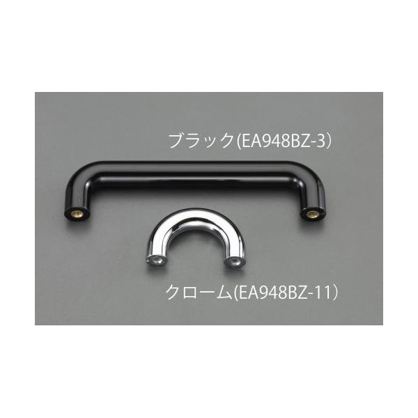 エスコメーカーお問い合わせ：06-6532-6226●材質…ポリスチロール●サイズ…ねじ：M4、A：10mm、L1：45mm、L：35mm、H：28mm●仕上…ブラック●取手幅…φ10mm