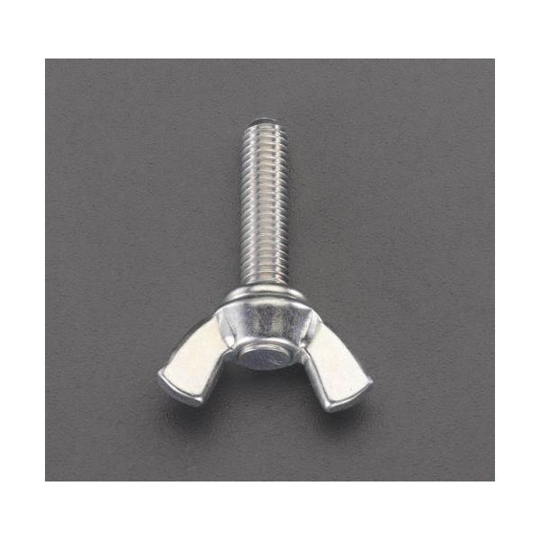 ●材質…鉄(三価クロメート)●並目ねじ●全ねじ●サイズ…M5×10●ピッチ…0.8●入数…6