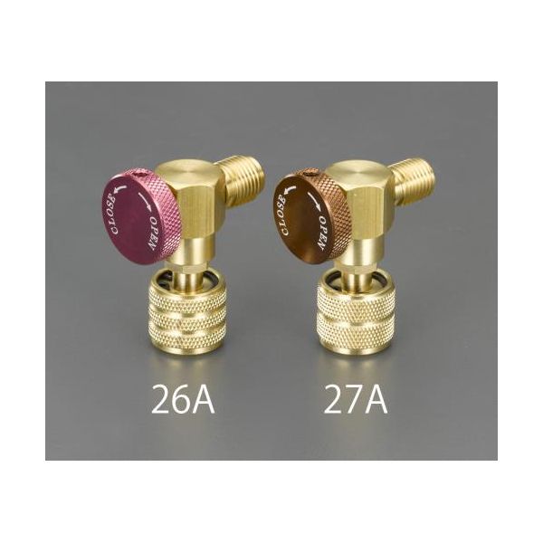 ●サイズ…43(W)×23(D)×52(H)mm●使用圧力…3.92MPa●52mmとコンパクトサイズで狭い場所でもアクセスできます。●真空ポンプからフロンボンベへの接続変更時も真空状態を維持したまま行えるので、ホース内の空気抜きの手間が省...