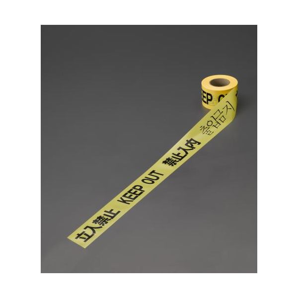 エスコメーカーお問い合わせ：06-6532-6226●非粘着●サイズ…60mm×50m●厚み…0.1mm●材質…ポリエチレン●4ヶ国語表示…日本語・英語・中国語・韓国語●入数…30巻入り
