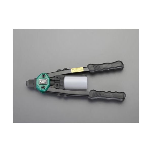 ●対応リベット径…2.4・3.2・4.0・4.8・6.4mm●全長…330mm●頑丈なスチール製●大きな径のリベットを簡単にセットできます。●回収ボトル付