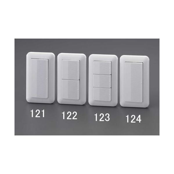 エスコメーカーお問い合わせ：06-6532-6226●型式…WTP50021WP●定格容量…15A・300V●サイズ…70(W)×32.7(D)×120(H)mm●スイッチ…1個●仕様…3路