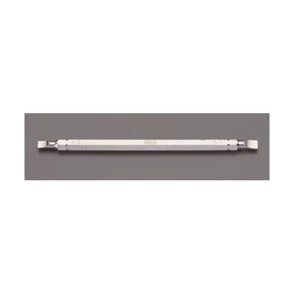 エスコメーカーお問い合わせ：06-6532-6226●六角シャンク…1/4”●サイズ…(−)6mm×6.5mm●全長…125mm●先端マグネット付