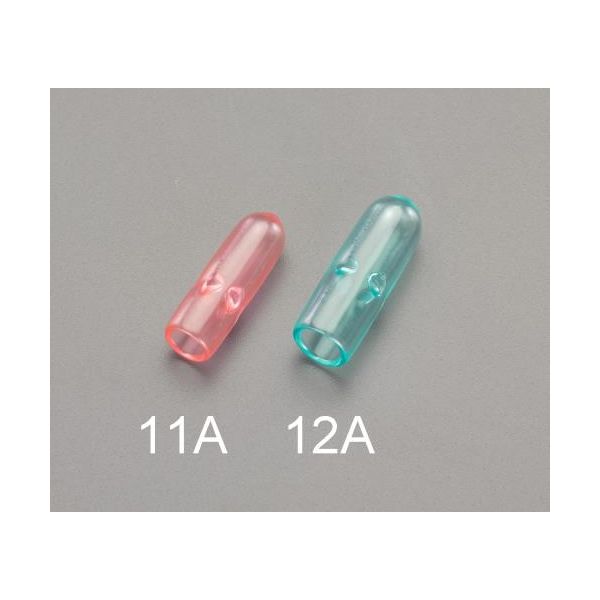 ●材質…ソフト塩化ビニル●定格電圧…300V●使用温度範囲…0〜60℃●適用スリーブ…小●サイズ…φ7×30.2mm●入数…100個●リングスリーブに被せるだけで絶縁処理ができます。●半透明で結線状態の目視が可能です。