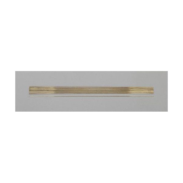 ●全長…130mm●番数（＃）…1●断面…0.60×0.30mm●山数…18/cm●入数…12本