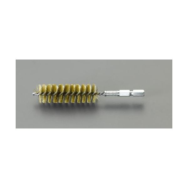 ●軸径…1/4”（6.35mm）●ブラシ長…60mm●全長…115mm●最大回転数…3，600rpm●材質…真鍮●ブラシサイズ…外径：10mm、線径：0.15mm