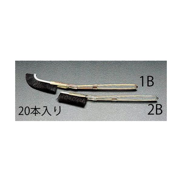 エスコメーカーお問い合わせ：06-6532-6226●ブラシ材質…豚毛●形状…直●ブラシサイズ…9×60mm●全長…215mm●毛丈…約15mm●入数…20本