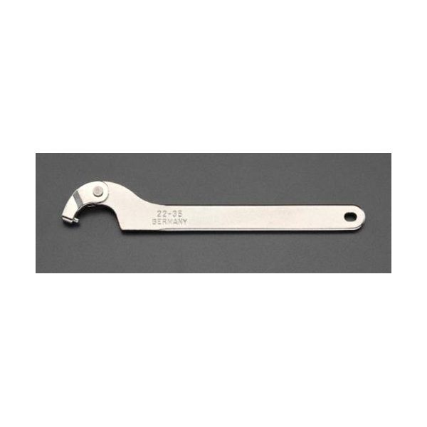●材質…スチール(ニッケルメッキ仕上げ)●ナット外径(mm)…35〜60●ピン径(mm)…4.0●全長(mm)…205　