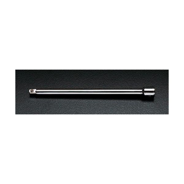エスコメーカーお問い合わせ：06-6532-6226●差込角…1/2”●全長…125mm●奥まった所での作業に便利なエクステンションバー●各部サイズ…●全長(L；mm)：125●軸径(D1；mm)：15.5●ソケット外径(D2；mm)：22.5