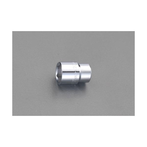 エスコメーカーお問い合わせ：06-6532-6226●差込角…1/2”●対辺(mm)…9●外径…14.5mm●全長…38mm●6ポイントソケット●ボルト・ナットを傷めにくい面接触タイプ●ミラー仕上げ●各部サイズ…●全長(L；mm)：38●先...